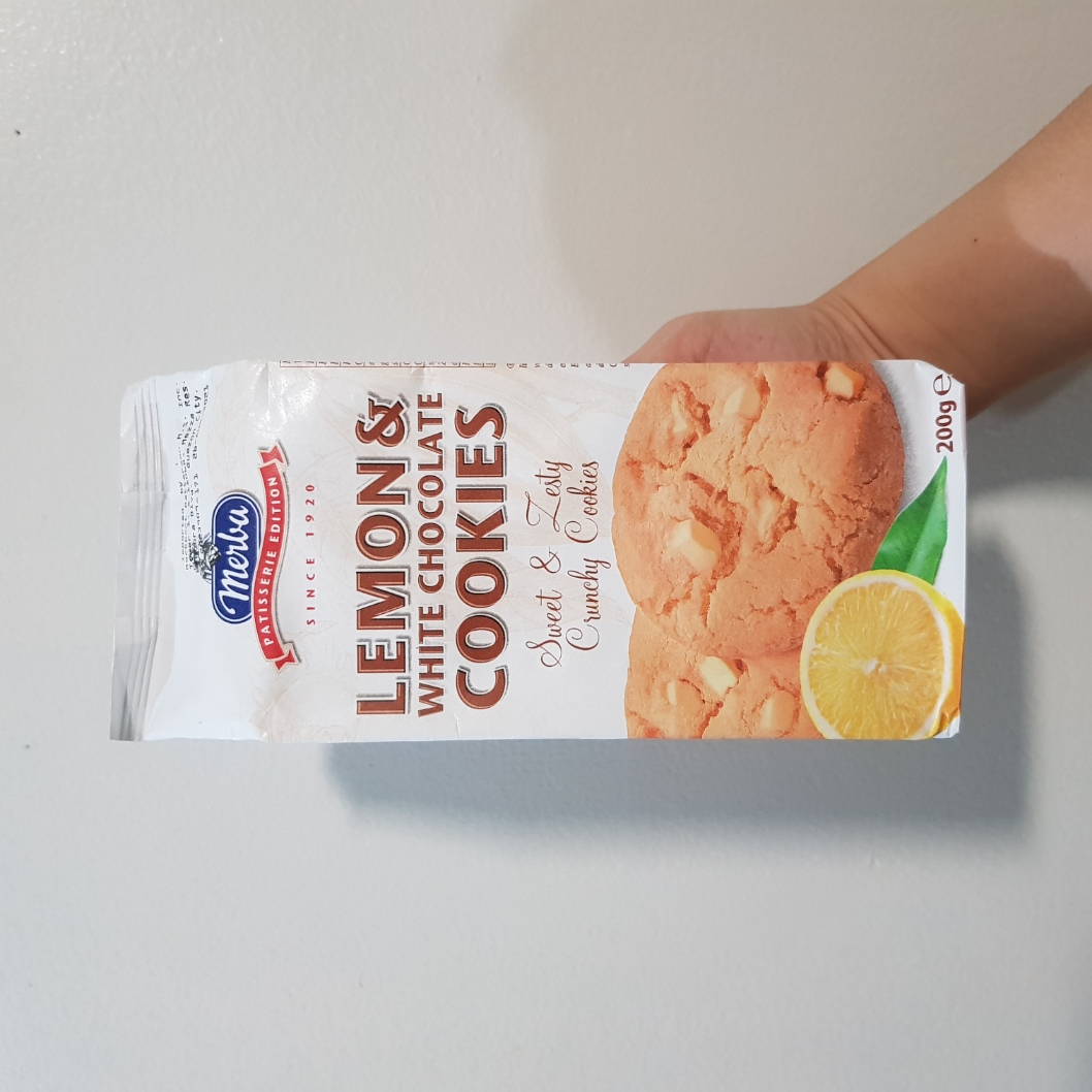 Merba Lemon & White Chocolate Cookies 200g | Lazada PH