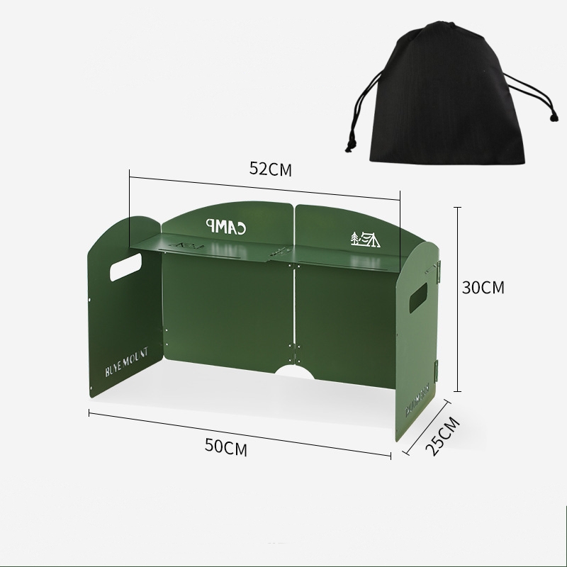 Folding Cassette Stove Windshield Gas Stove Windsheild Board Outdoor ...