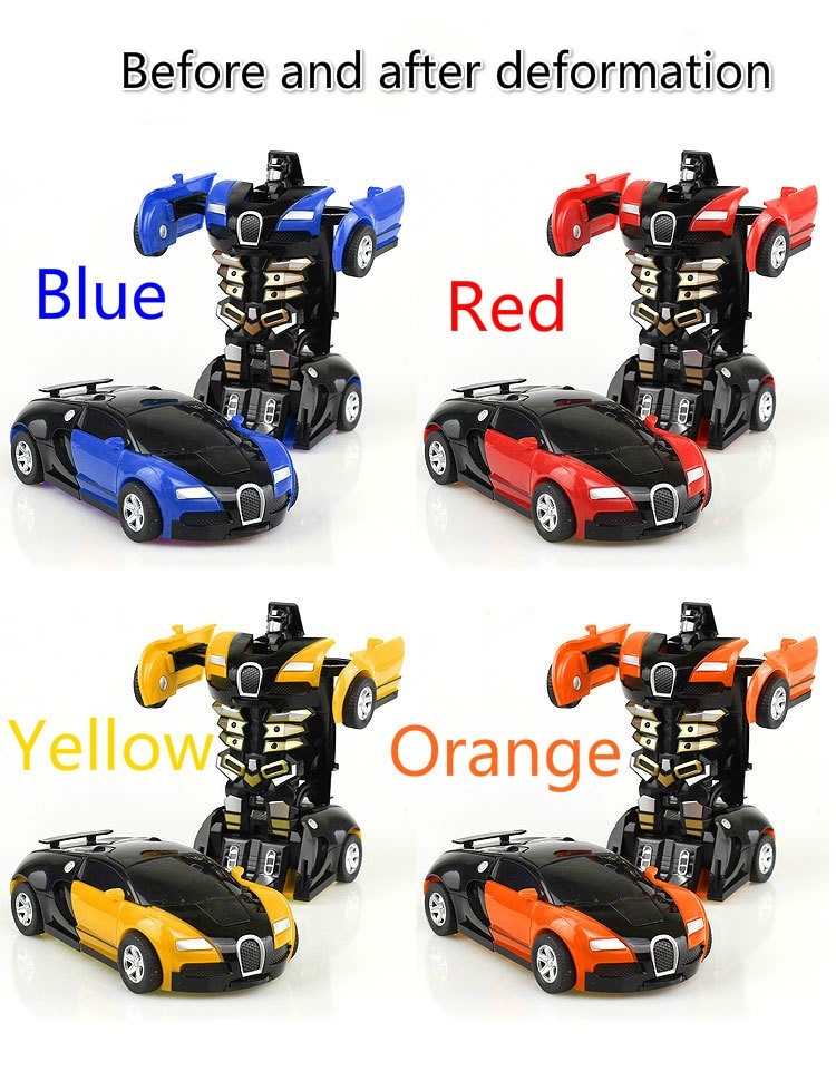 Children's Transformable Toy Car, Inertial Drive Toy Car, Children's ...