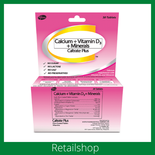 Caltrate Plus Caltrate Plus 30 Tablets | Lazada PH