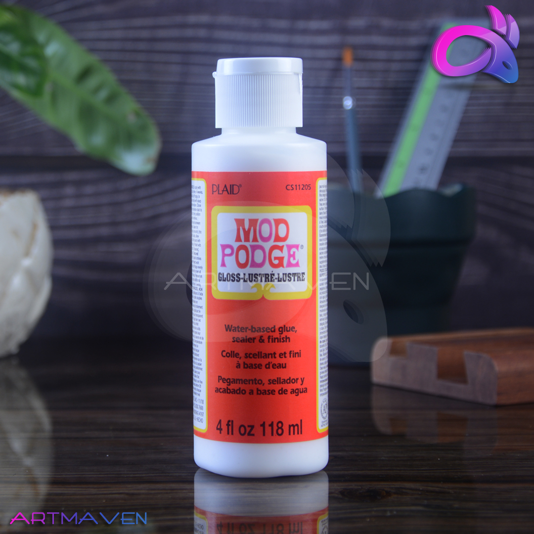 Plaid Mod Podge Water-base Craft Glue Sealer Gloss or Matte and Other ...