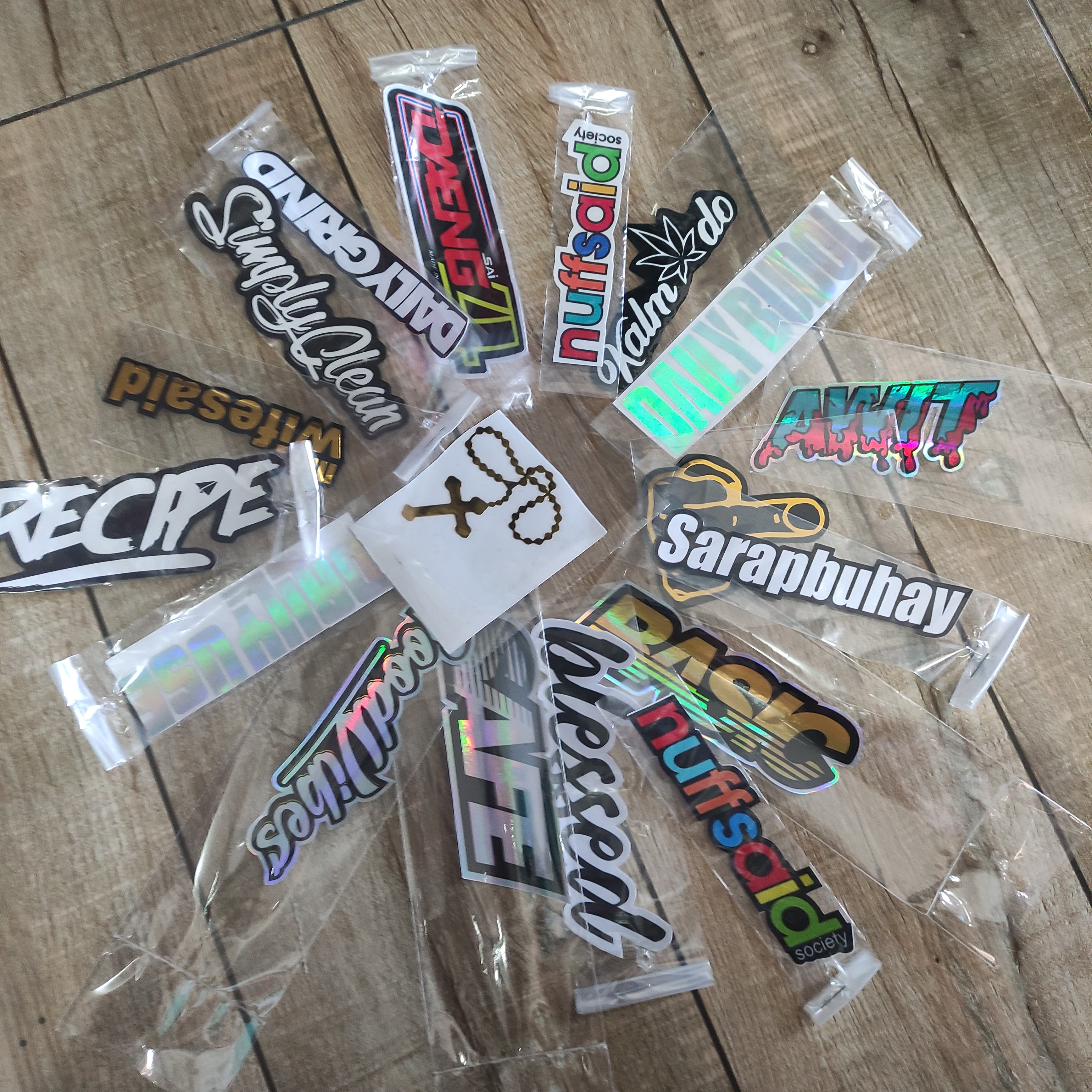 ASSORTED WATERPROOF STICKER / 5pcs. | Lazada PH