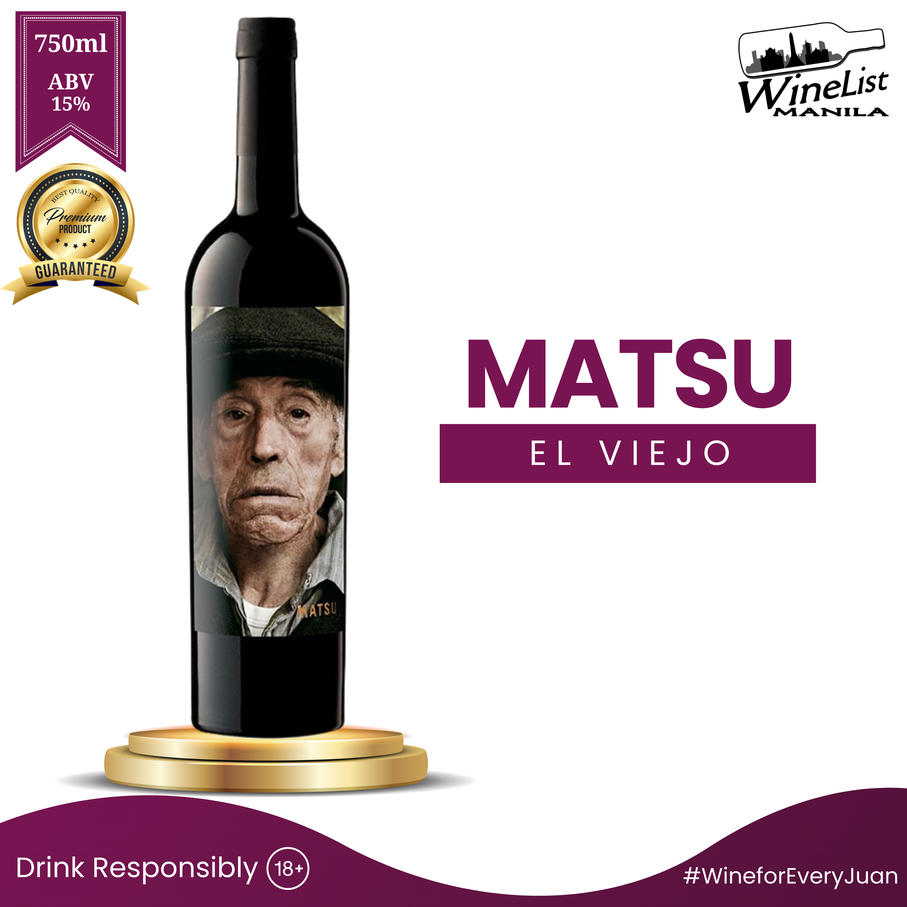 Matsu El Viejo | Toro, Spain | Red Wine 750ml | Lazada PH