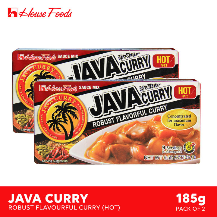 House Foods Java Japanese Curry Hot 185 2 packs | Lazada PH