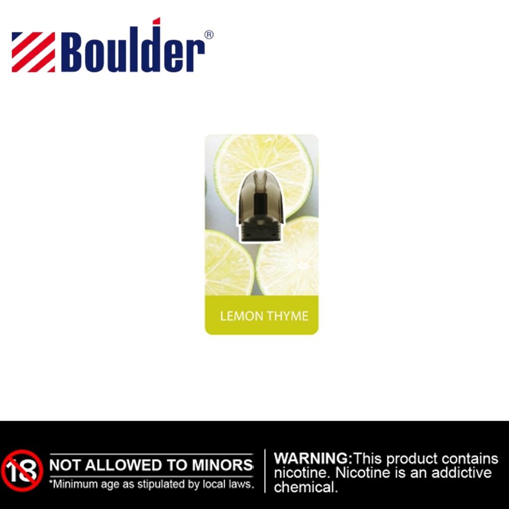 Vape pod Disposable pod Boulder 3 in 1 Pods 2.2ml Not Compatible relx ...