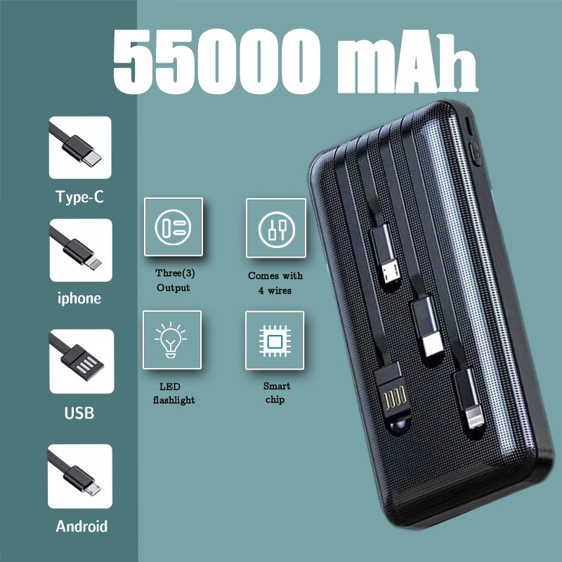powerbank original 150000mah fast charging powerbank power bank heavy ...