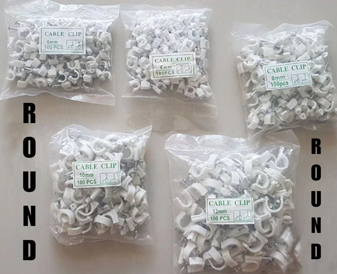 PVC Clips Cable Clamp | Lazada PH