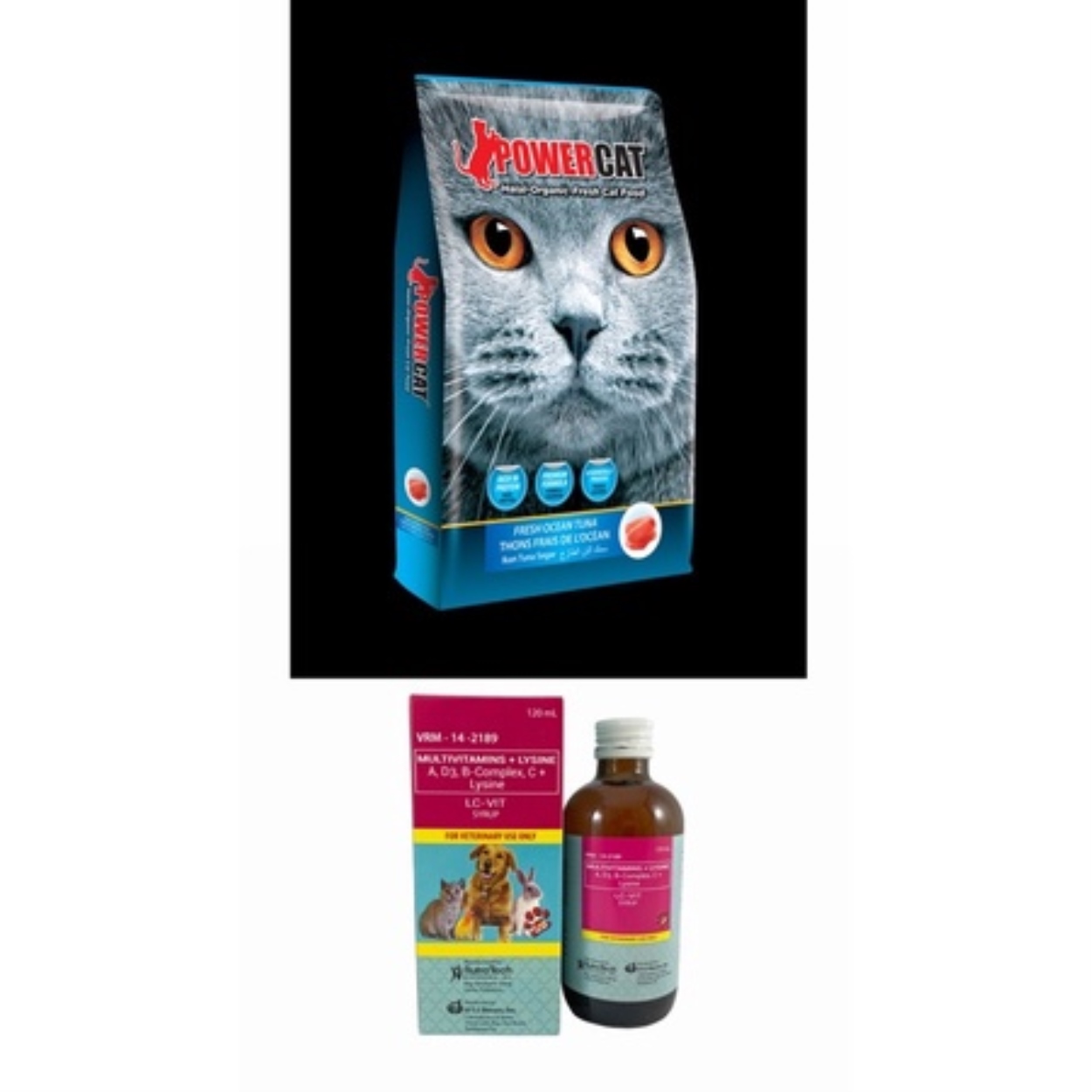 Cat food pet food Dog food Powercat Fresh Ocean Tuna and Fresh Ocean ...