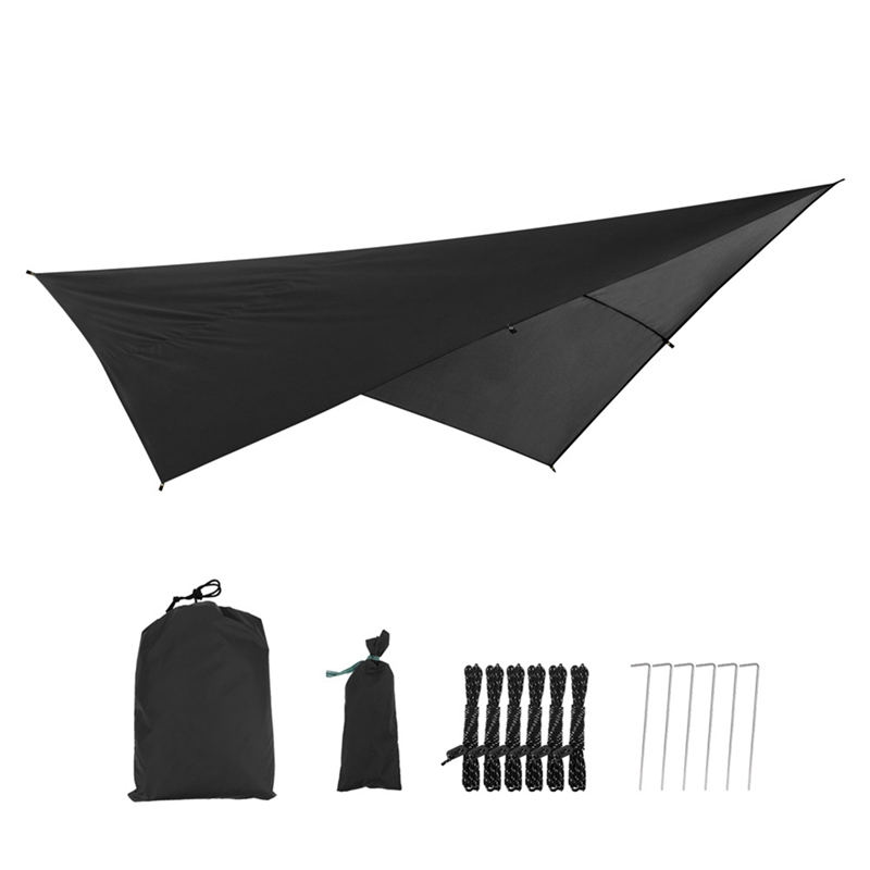 Waterproof Camping Tarp Hammock Rain Fly Tent Shelter Essential ...