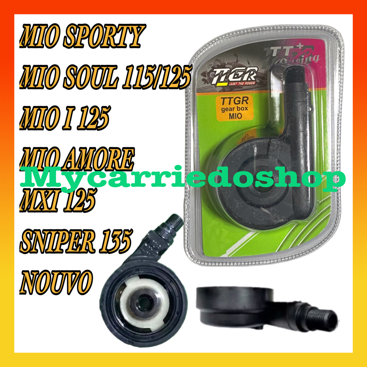 TTGR Speedometer Gear Box MIO for Mio Sporty, Mio i 125, MXI 125, Soul ...