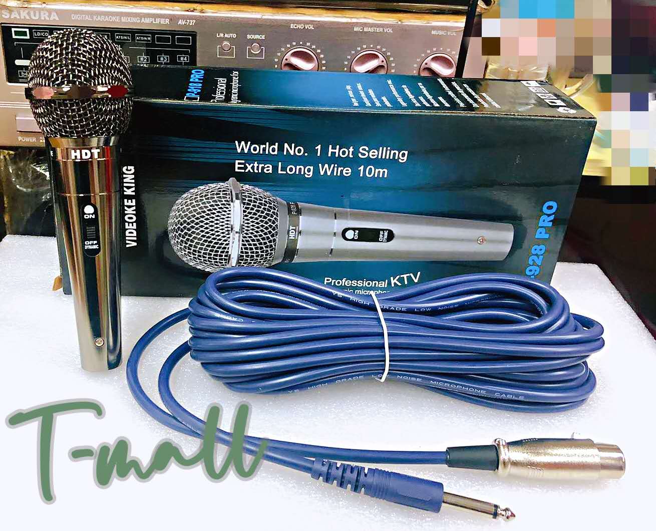 [P-918 PRO HDT] Professional KTV Dynamic Microphone for Karaoke World ...