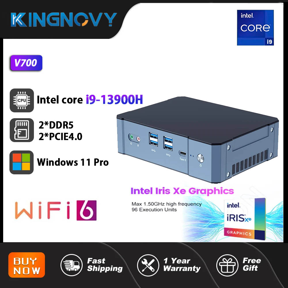 13th Gen Intel Mini PC Gamer i9 13900H i7 13700H Thunderbolt 4 2xDDR5 ...