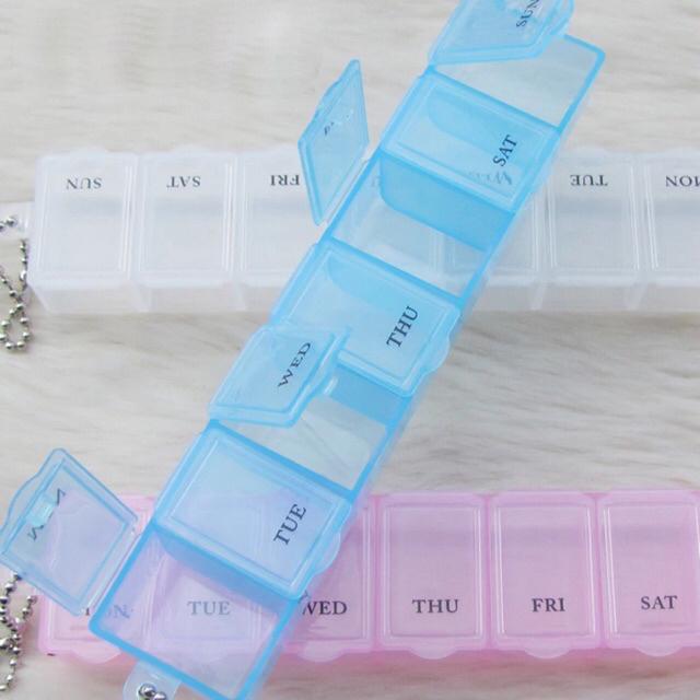 7days Medicine Compartment Weekly Tablet Pill Case | Lazada PH