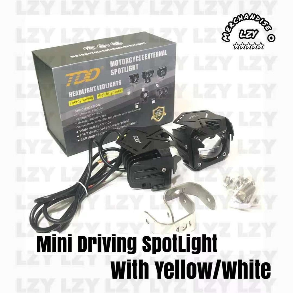 TDD Run Way Mini Driving Light LED Headlight MDL 30W Motorcycle Car ...