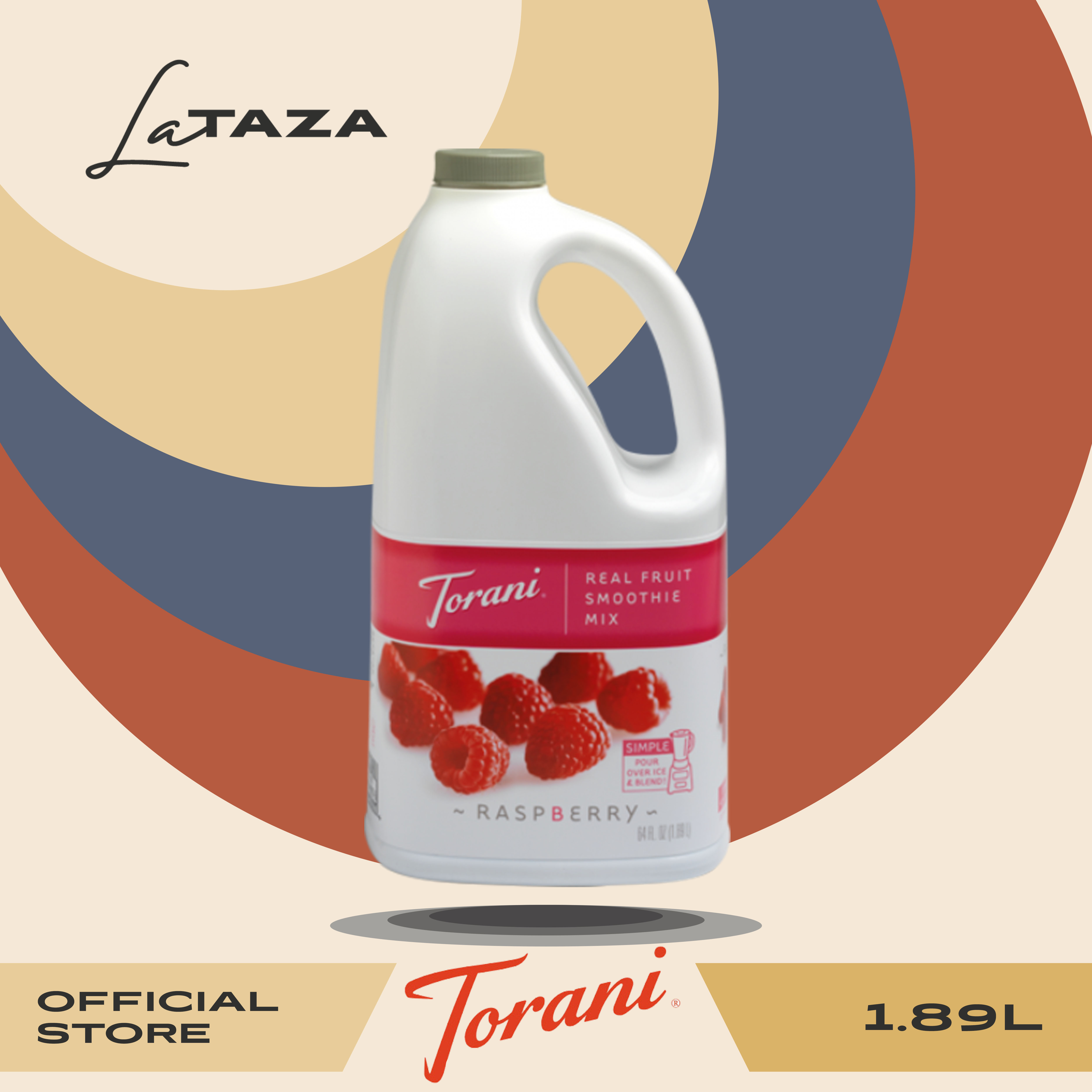Torani Raspberry Real Fruit Smoothie Mix (1.89L) | Lazada PH