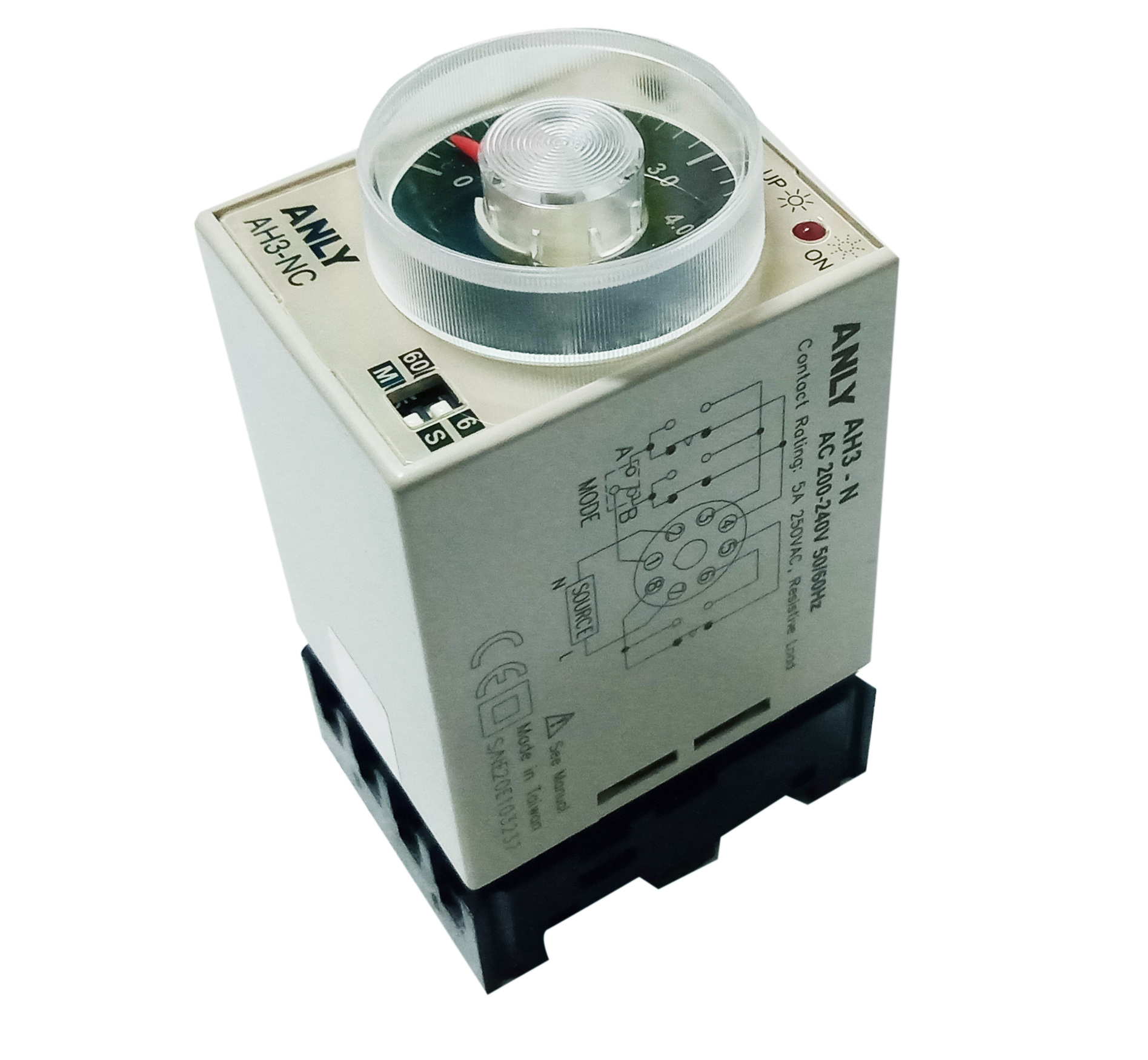 TIMER Industrial control. brand: "ANLY" Multi -Range Analogue Timer ...