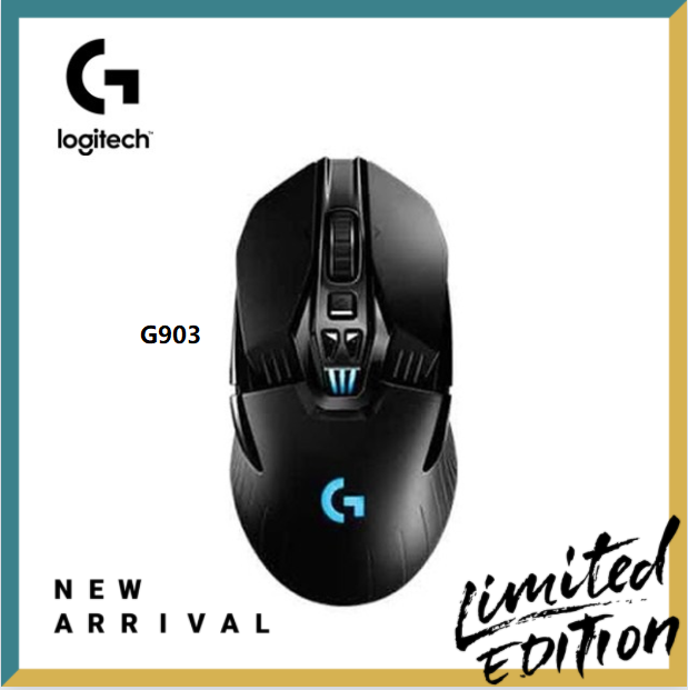 Logitech G903 Lightspeed Wireless Gaming Mouse with Hero sensor ...