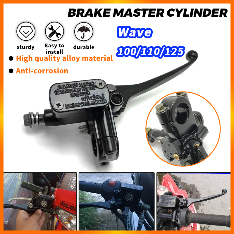 E&M Wave Brake Master Lever For Wave 125/ Wave 110 /Wave 100 /Dash 110 ...
