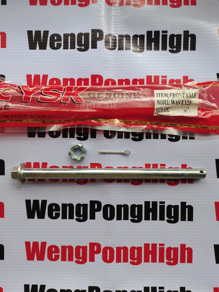 FRONT AXLE STOCK WAVE 125 YSK BRAND | Lazada PH