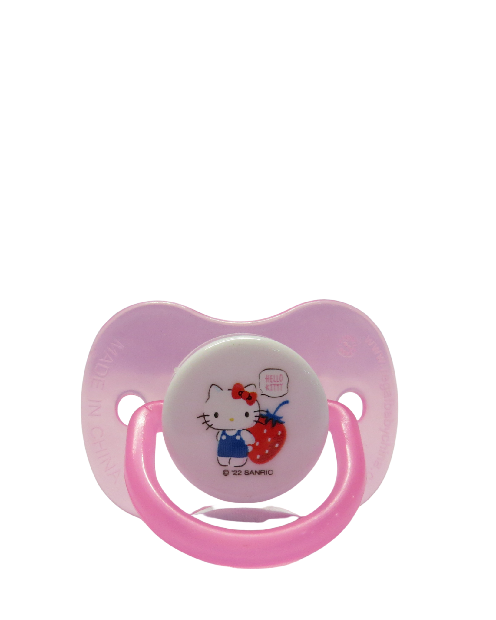 Hello Kitty Decorated Pacifier w/Sterilizer & Storage Box Pink/Red ...