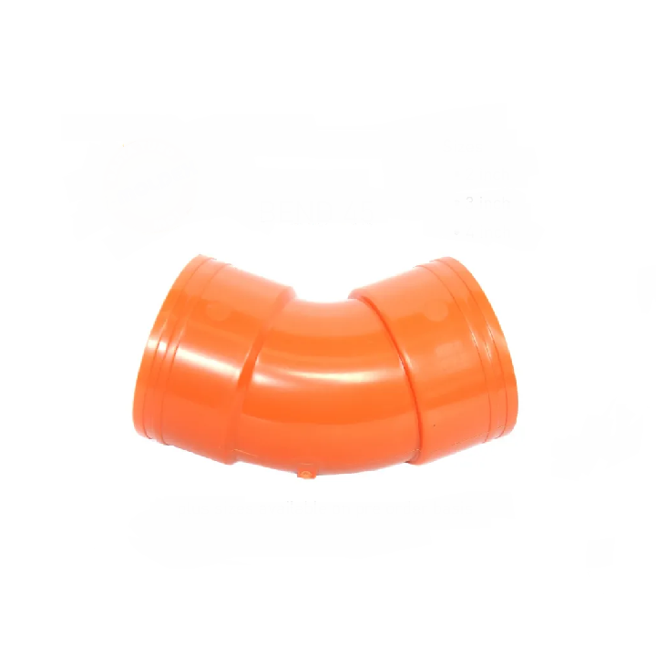 MOLDEX ORANGE (ORIGINAL) PVC FITTINGS - BEND 45 (1/8 ELBOW) | Lazada PH