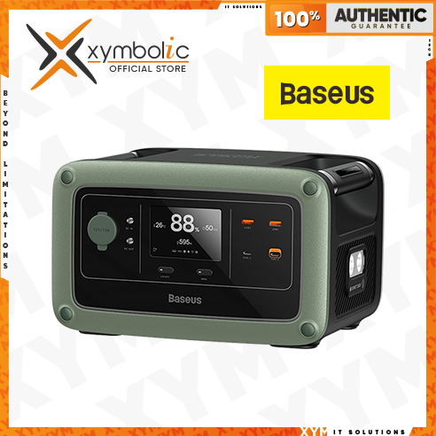 Baseus Energy Stack Digital Portable Energy Station 600W | Lazada PH