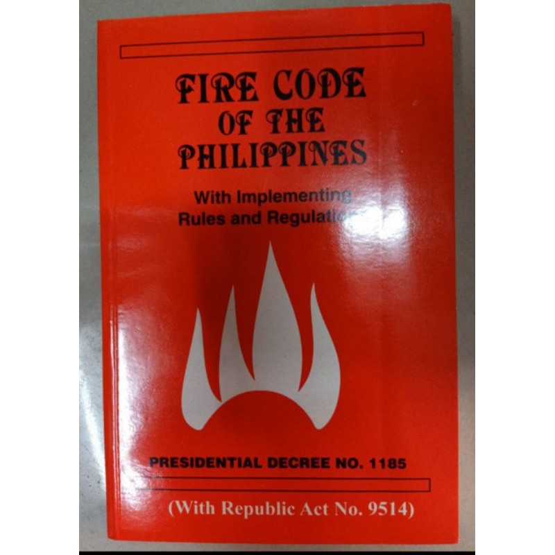 Fire code of the Philippines | Lazada PH