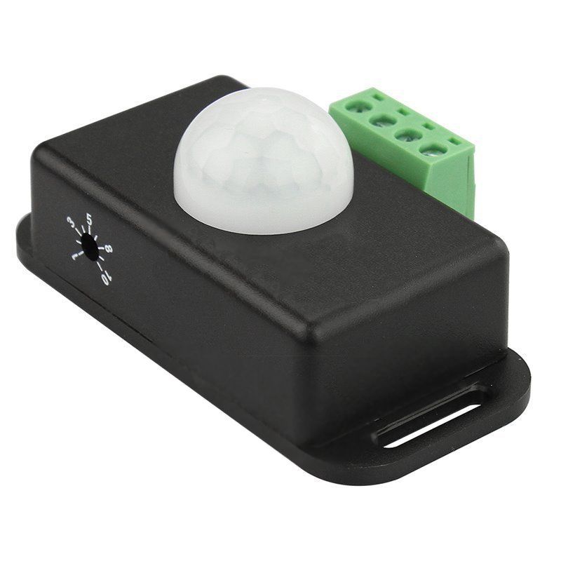 2 X DC 12V/24V 8A Body Infrared PIR Motion Sensor Switch LED Light ...