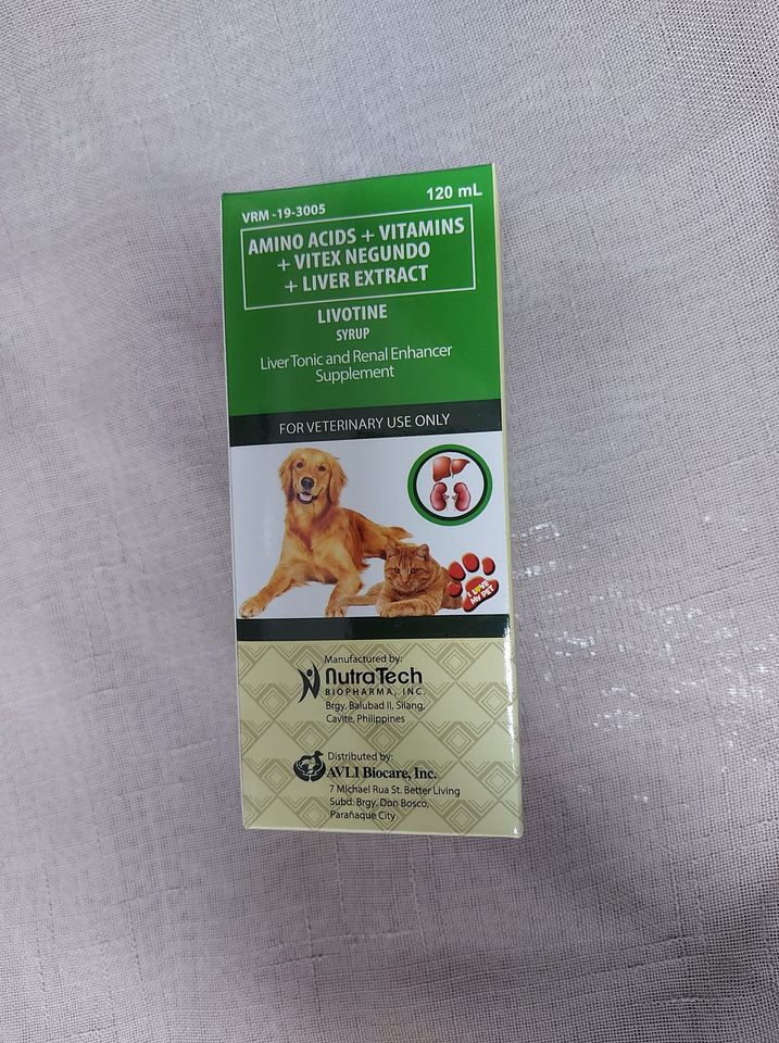 Livotine Syrup 120mL (Liver Tonic and Renal Enhancer Supplement ...