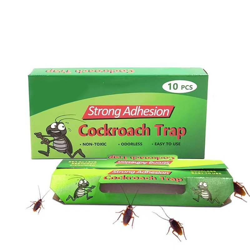 Strong Adhesion Cockroach Killer With Baits Kitchen Cockroach Trap ...