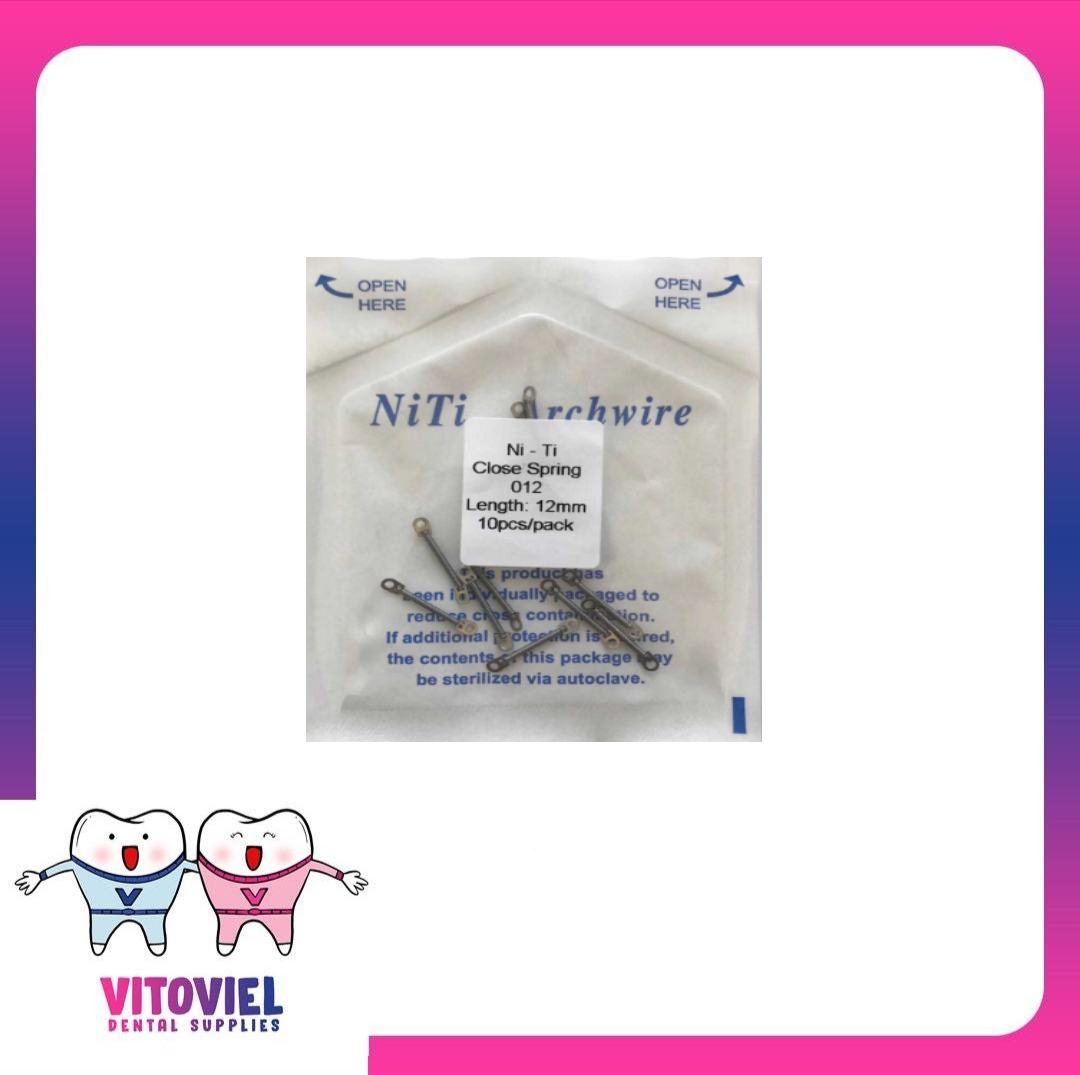 Niti Close Coil Spring (Medium Force) 10Pcs/Pack | Lazada PH