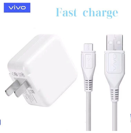 Vivo Charger Original 18W Fast Charging Adapter Micro USB Type C Cable ...