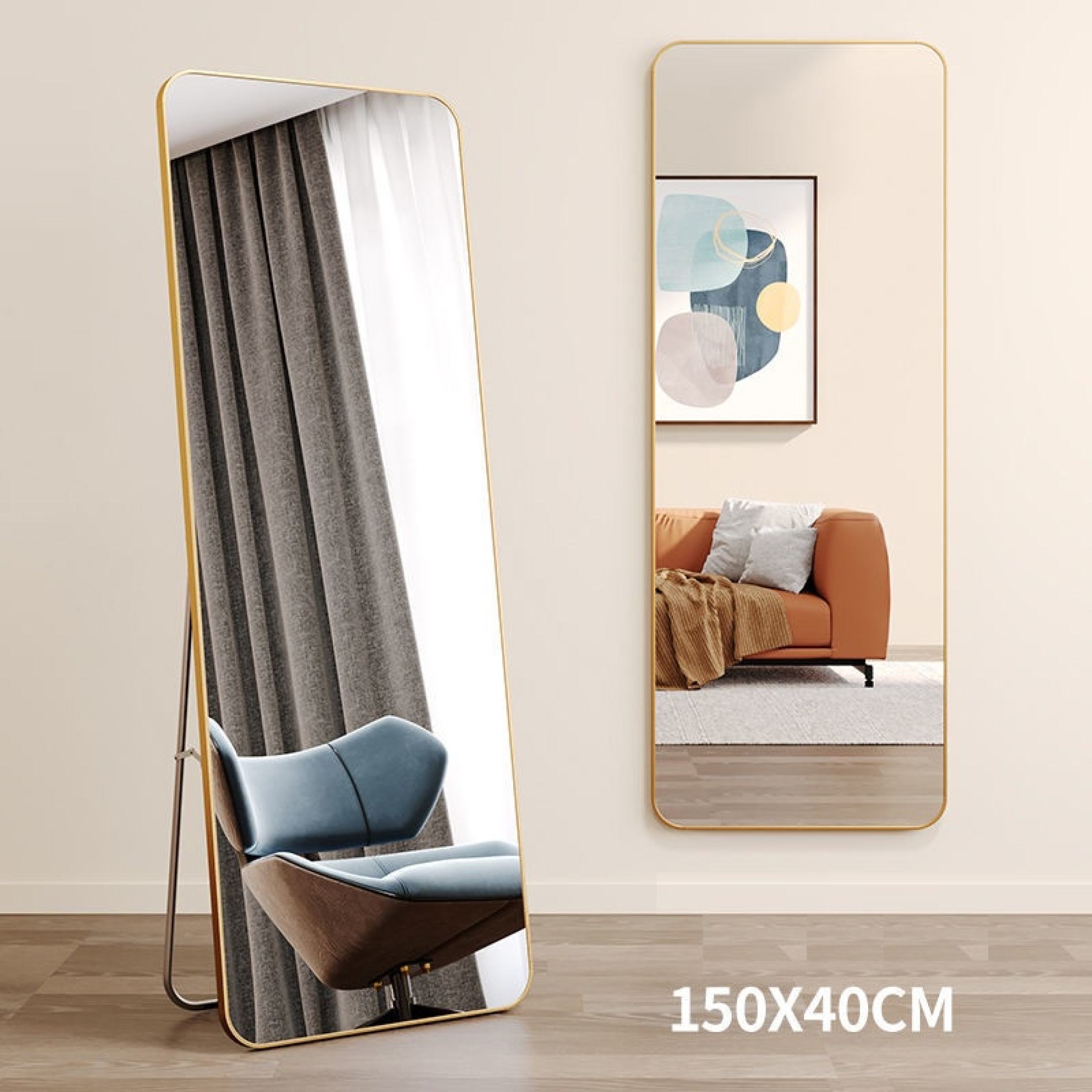 Floor Mirror Full Body Mirror with Stand Full Length Mirror European ...