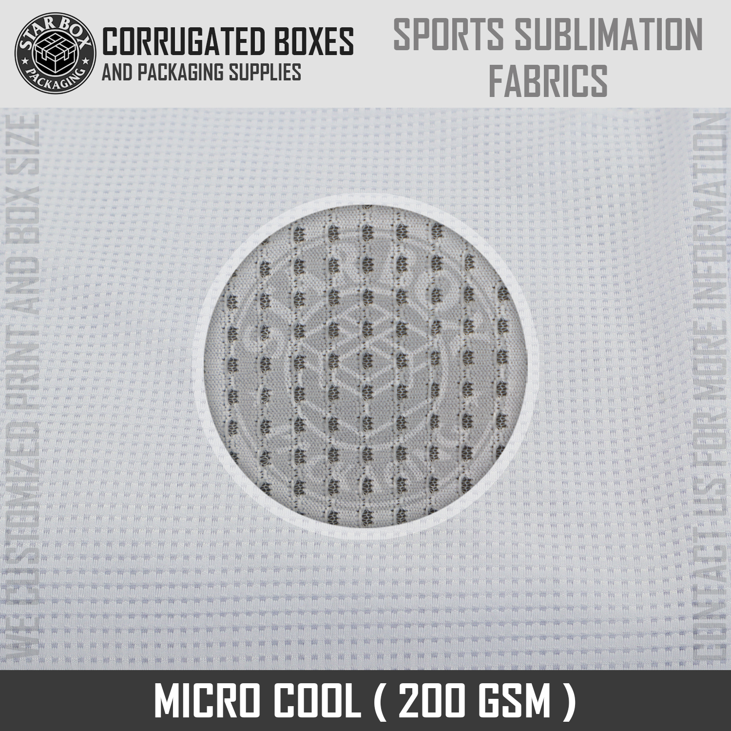 STARBOX MICRO COOL Sports Sublimation Fabric 200gsm - Per Kilo | Lazada PH
