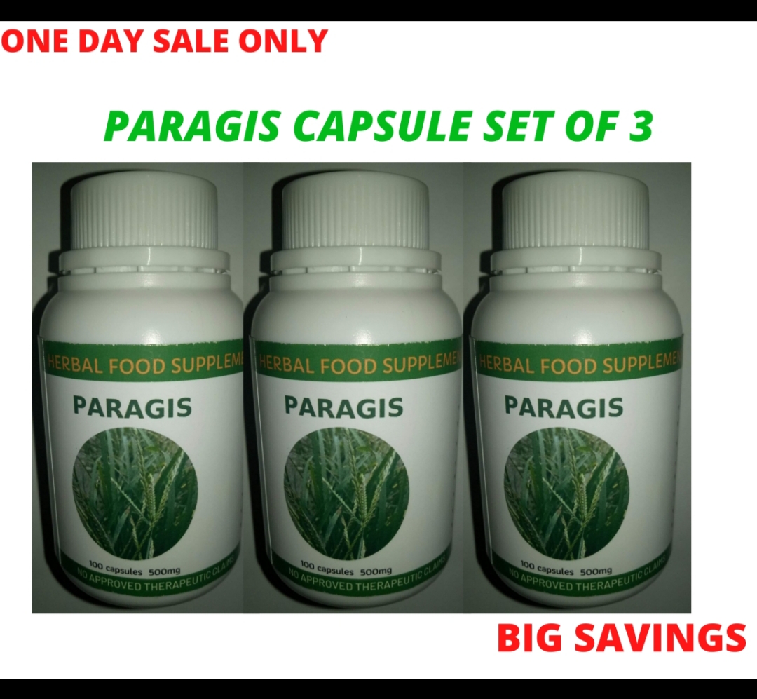 Paragis Herbal Capsules 100Capsules 500mg Set Of 3(BIG SAVINGS) | Lazada PH