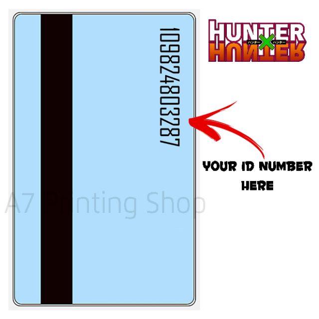 Hunter x Hunter License Card | Lazada PH