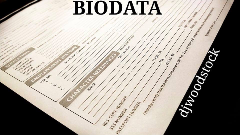 BIODATA SHEET, BIODATA FORM SOLD BY 10's , 50's, 100's | Lazada PH