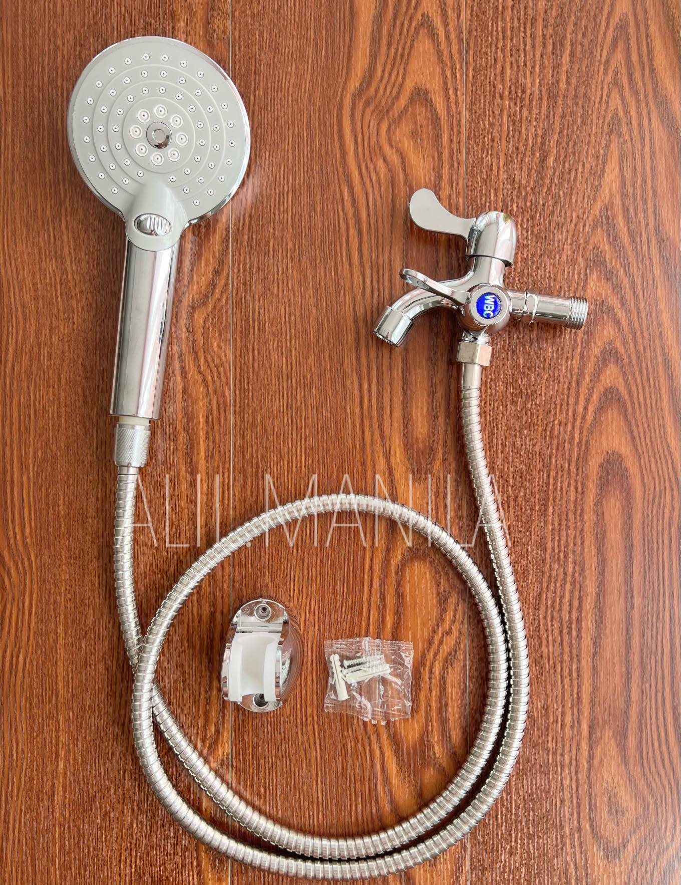 Shower Handheld telephone shower Set High Pressure | Lazada PH
