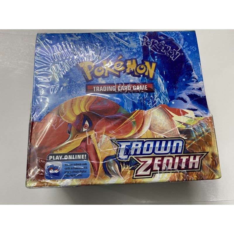 COD CROWN ZENITH pokemon cards 36 Bags Sealed Booster Trading Card Game ...