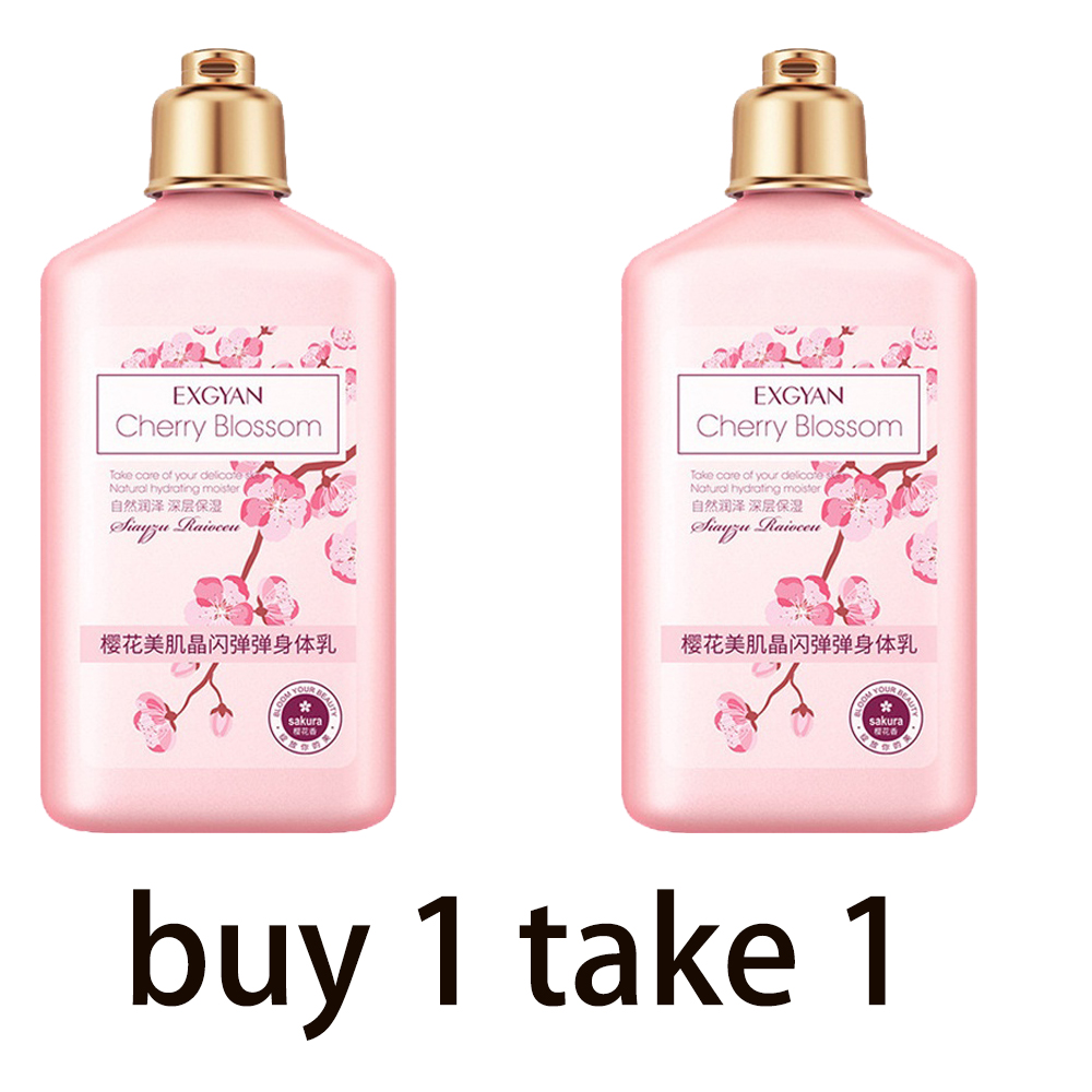 EXGYAN Sakura body Lotion 260ML Cherry Blossom Whitening Moisturizing ...
