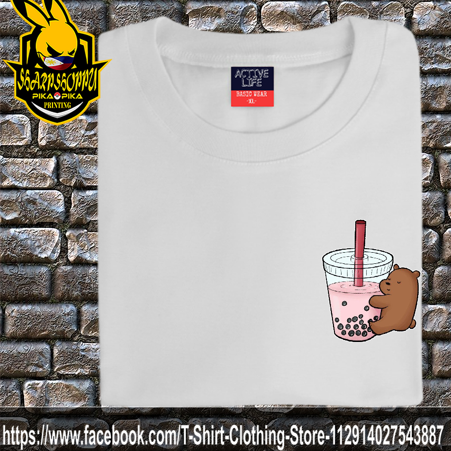 TRENDING WE BARE BEAR GRIZZLY TEA HIGH QUALITY UNISEX T SHIRT | Lazada PH