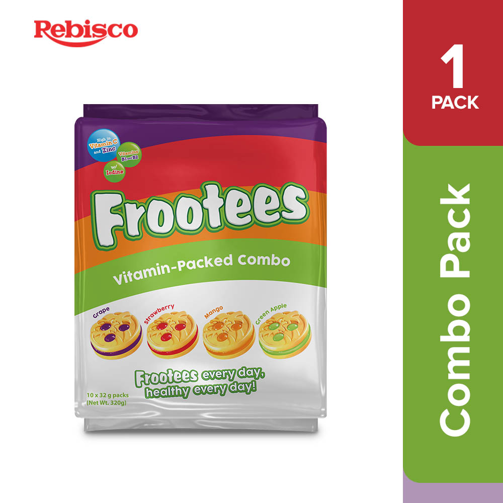 Frootees Combo Cookie Sandwich 32g X 10pcs | Lazada PH