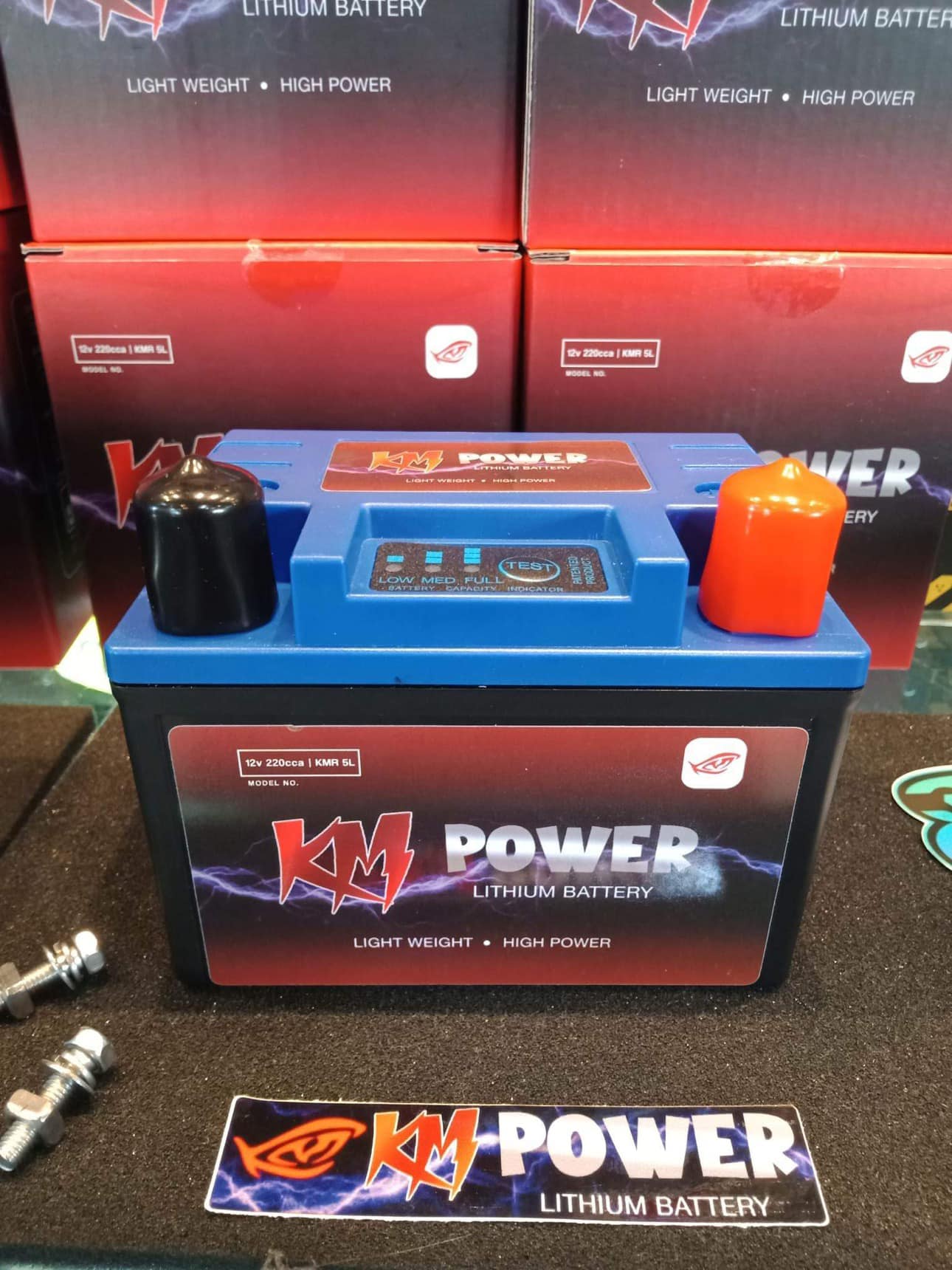 KM POWER LITHIUM BATTERY 12V 220 CCA KMR | Lazada PH