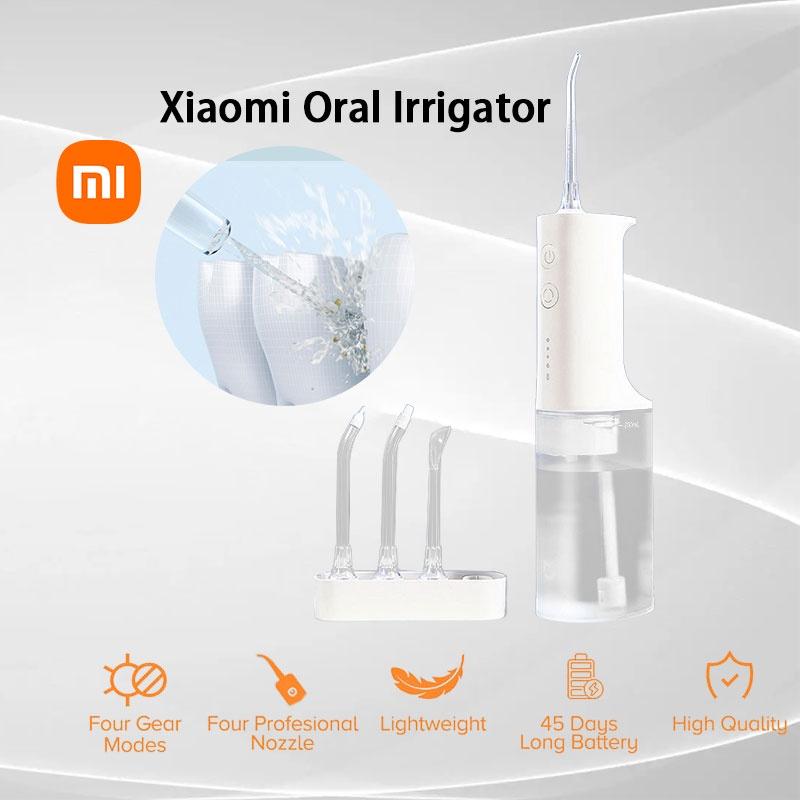 XIAOMI Mijia Electric Flushing Device Cleaning Stone Tooth Portable ...