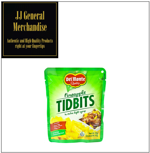 DEL MONTE TIDBITS PINEAPPLE POUCH 115G | Lazada PH