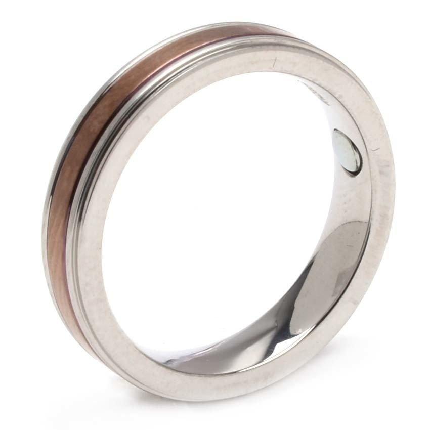Silverworks Titanium Band Ring with 1 Germanium - I20 | Lazada PH