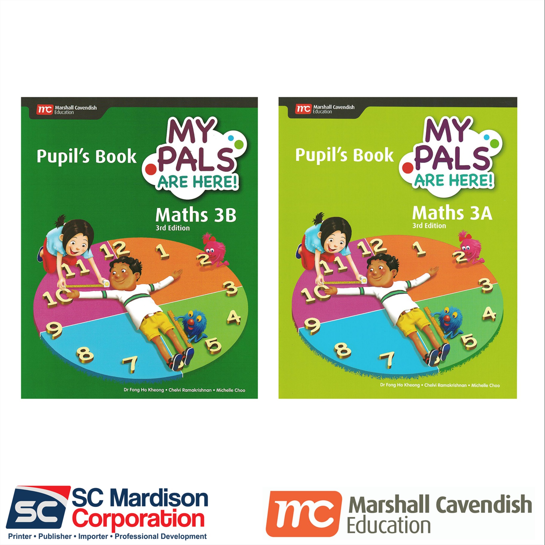 SC MARDISON MY PALS ARE HERE 3RD ED PUPILS BOOK 3A & 3B | Lazada PH