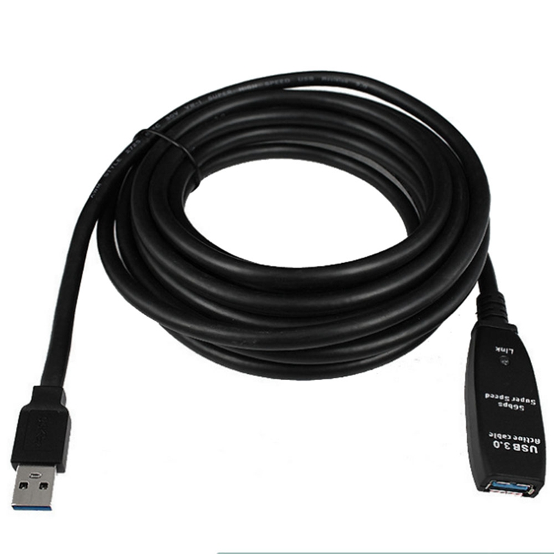 5M USB 3.0 Male to Female Cable with Extension Chipset - USB Active ...