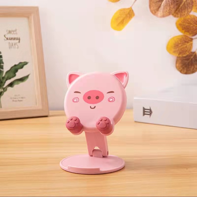 Cute Cartoon Phone Stand Desktop Phone Holder Portable Tablet/Cellphone ...
