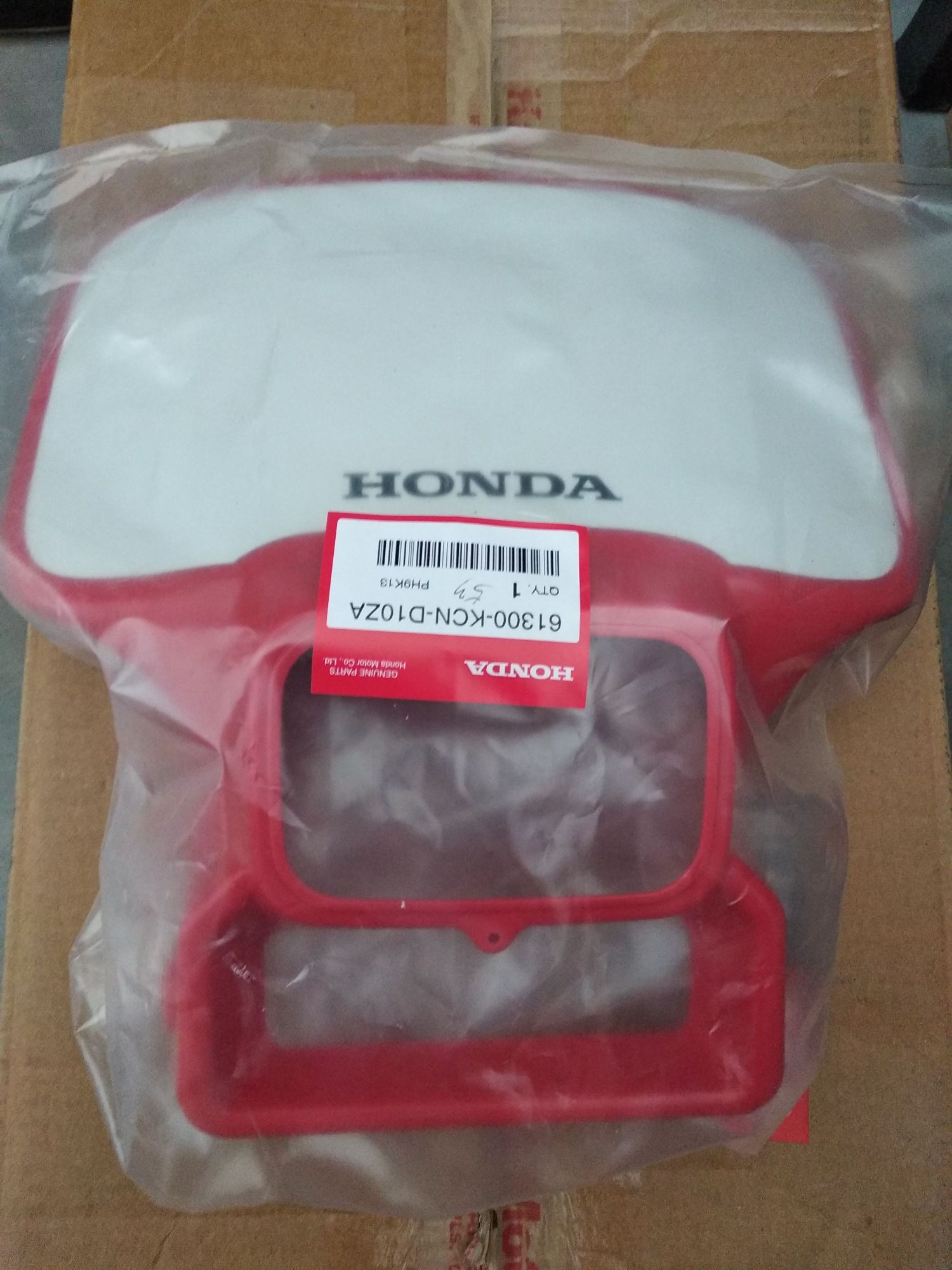 HONDA XR200 HEADLIGHT COWL RED WHITE 61300-KCN-D10ZA | Lazada PH